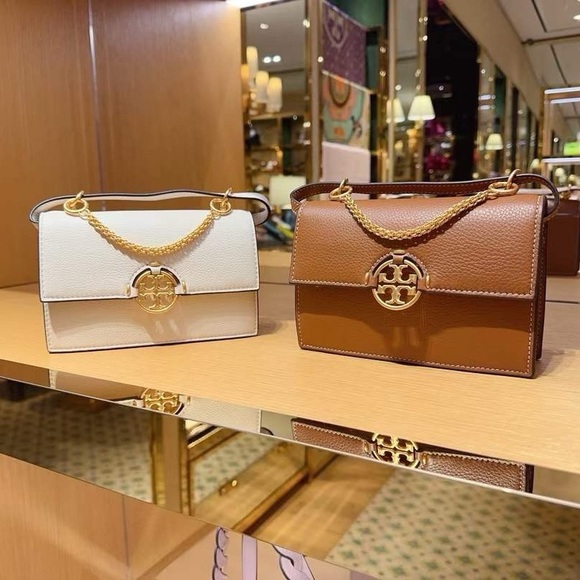 Tory Burch | Bags | Tory Burch Miller Mini Leather Shoulder Bags With ...